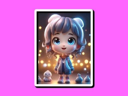 Chibi Doll Hidden Stars - Puzzles Magic
