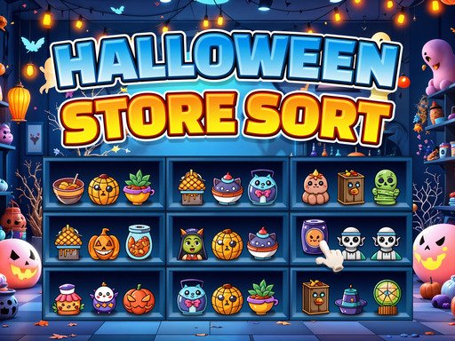 Halloween Store Sort - Puzzles Magic