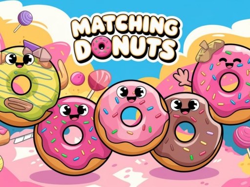 Matching Donuts - Puzzles Magic