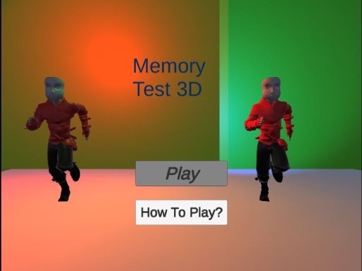 Memory Test 3D - Puzzles Magic