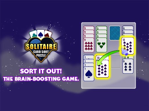 Solitaire Card Sort Puzzle - Puzzles Magic