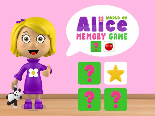 World of Alice Memory Game - Puzzles Magic